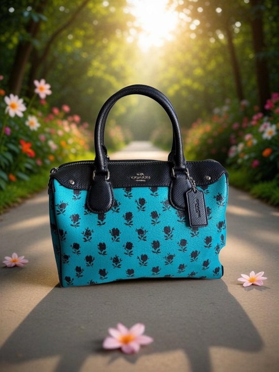 Coach | Bags | Coach Mini Bennett Satchel In The Badlands Floral Print ...